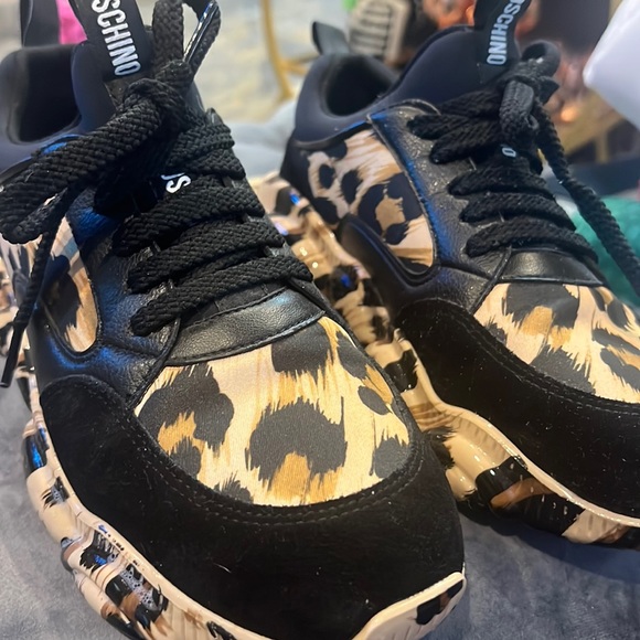 Moschino | Shoes | Printed Tennis | Poshmark